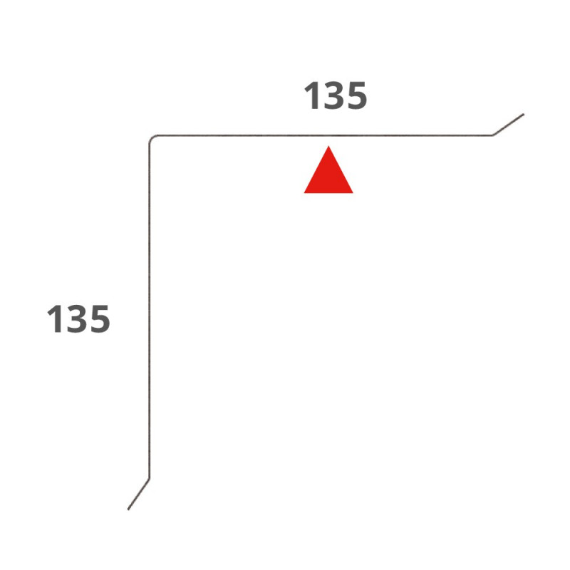 Angle rentrant bardage vertical | Bacacier